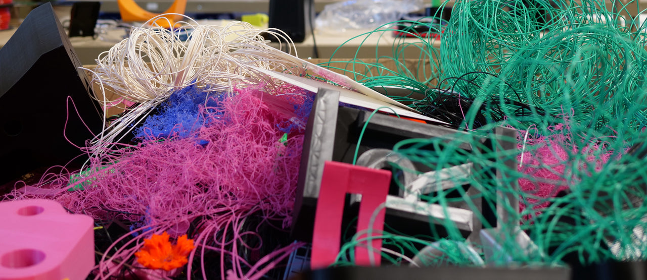 Printerior Recycled 3D printer Filament, Print Farm, and Large Format